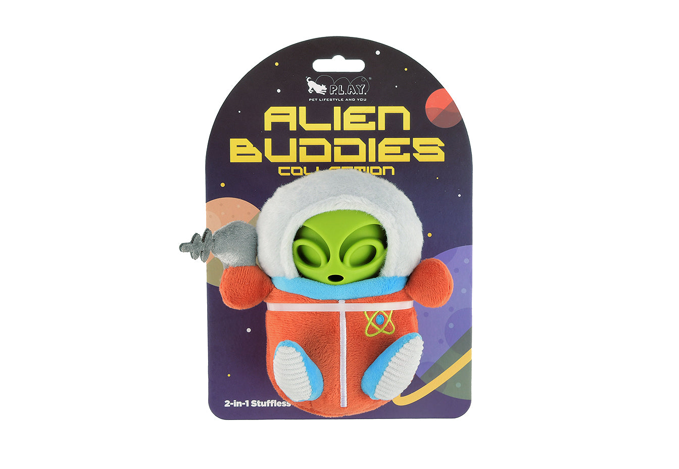 P.L.A.Y. Alien Buddies Astro Explorer Durable Dog Toy