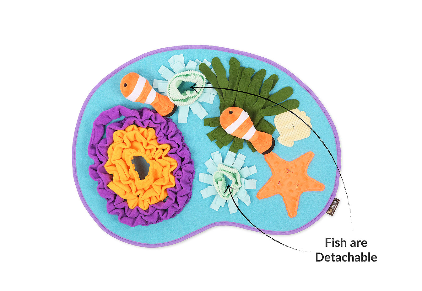 Coral Cove Snuffle Mat with Interactive Toys from P.L.A.Y.