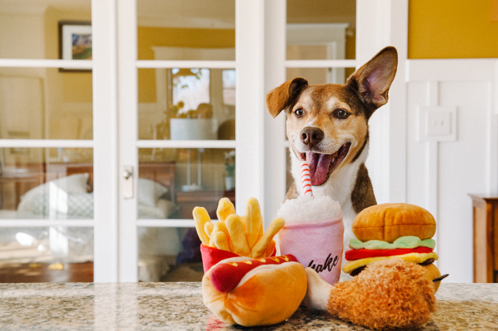 Fast Food Dog Toys: American Classic Plush Dog Toys – P.L.A.Y.
