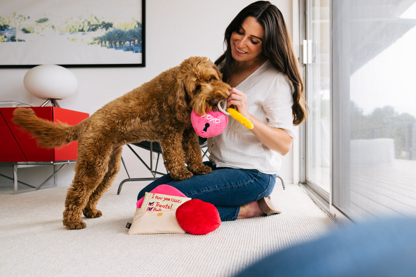Valentine's Day Dog Toys: Love Bug Collection by P.L.A.Y.